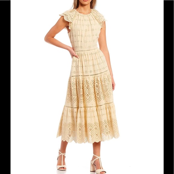 ANTONIO MELANI | Dresses | Nwt Antonio Melani Fernandaeyelet Lace Dress ...